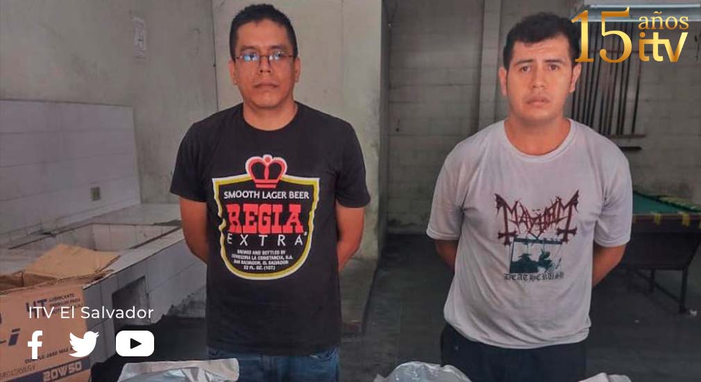 Capturan a dos sujetos con porciones de droga valorados en más de $5 - International TV