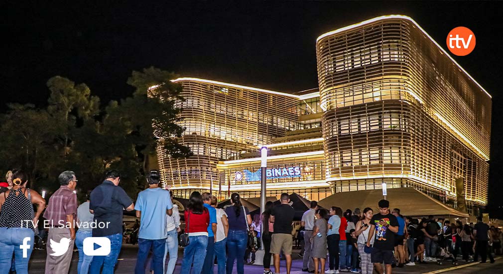 Miles de salvadoreños vistan la BINAES - International TV